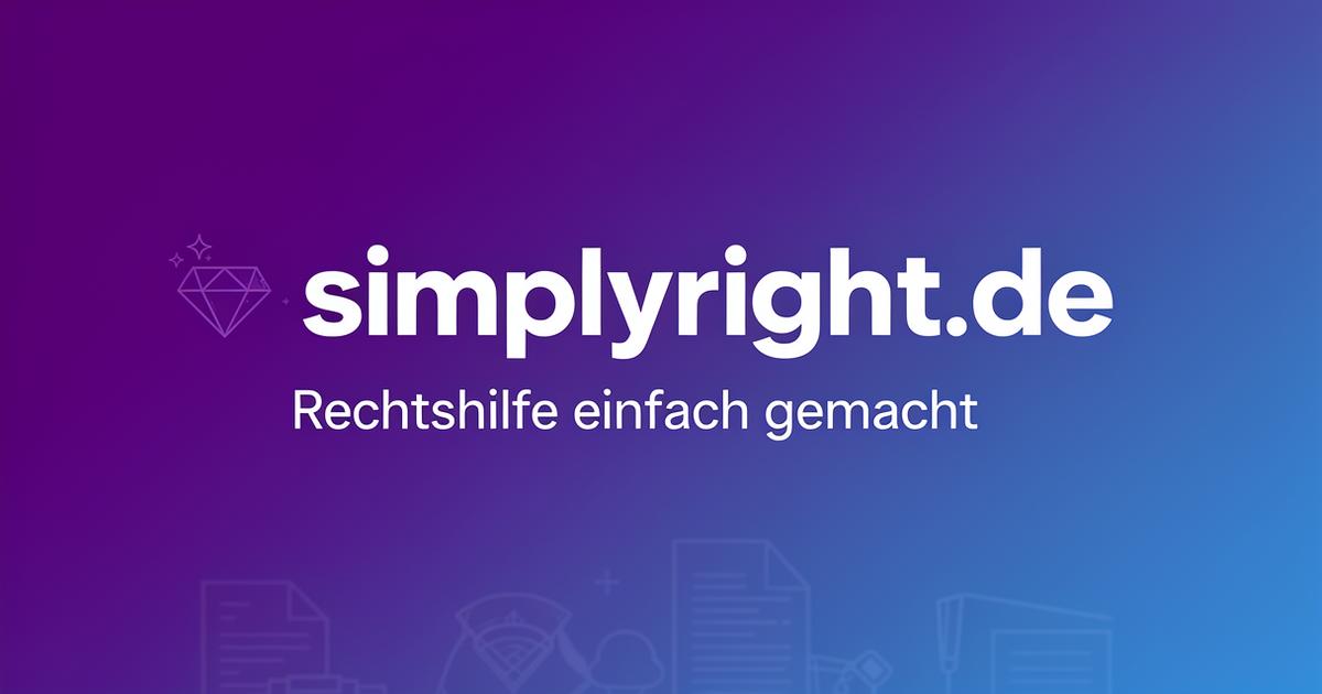 simplyright.de – Rechtshilfe einfach gemacht